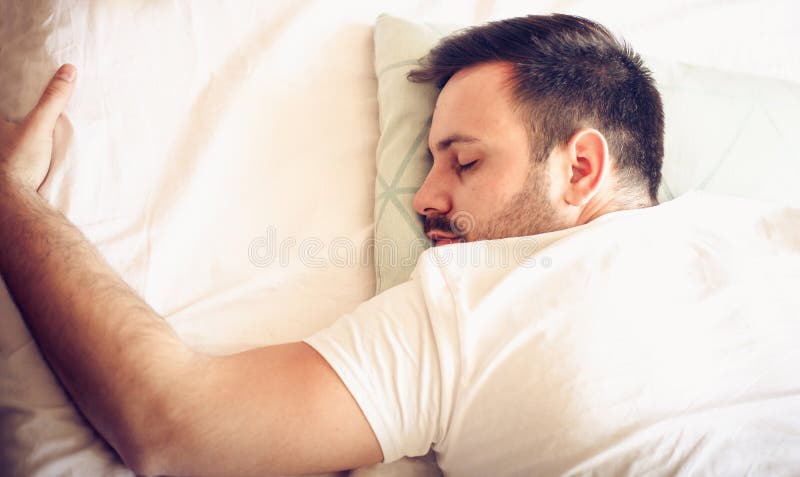 Some Rest after a Hard Day`s Work. Stock Photo - Image of pajamas ...