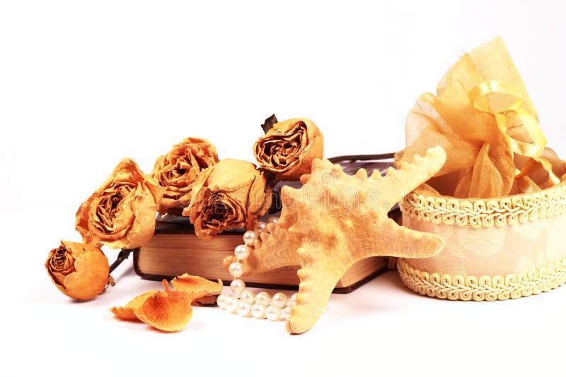 Some Romantic Objects in Retro Style Stock Image - Image of mourning ...