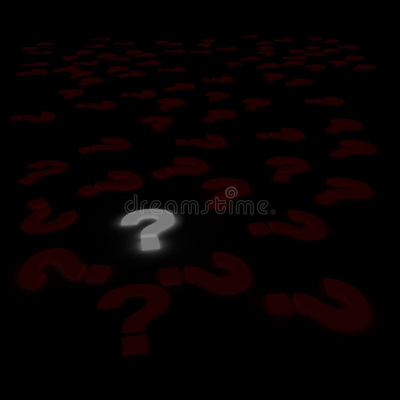 Some shiny question mark stock illustration. Illustration of manage ...