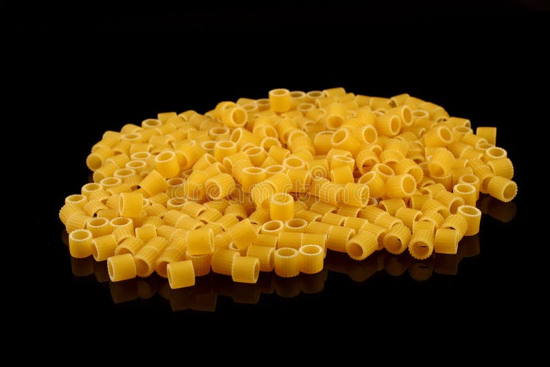 Some Small Pieces of Dried Pasta As a Background Stock Image - Image of ...