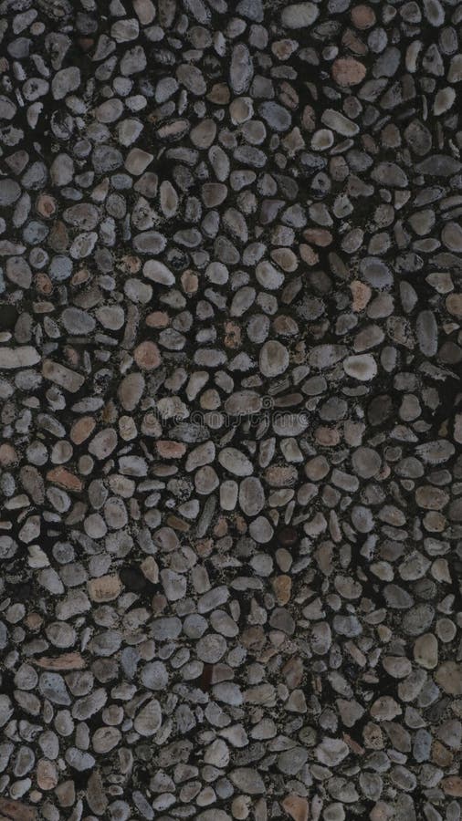 Some Small Stone Pattern in the Ground Stock Image - Image of ground ...