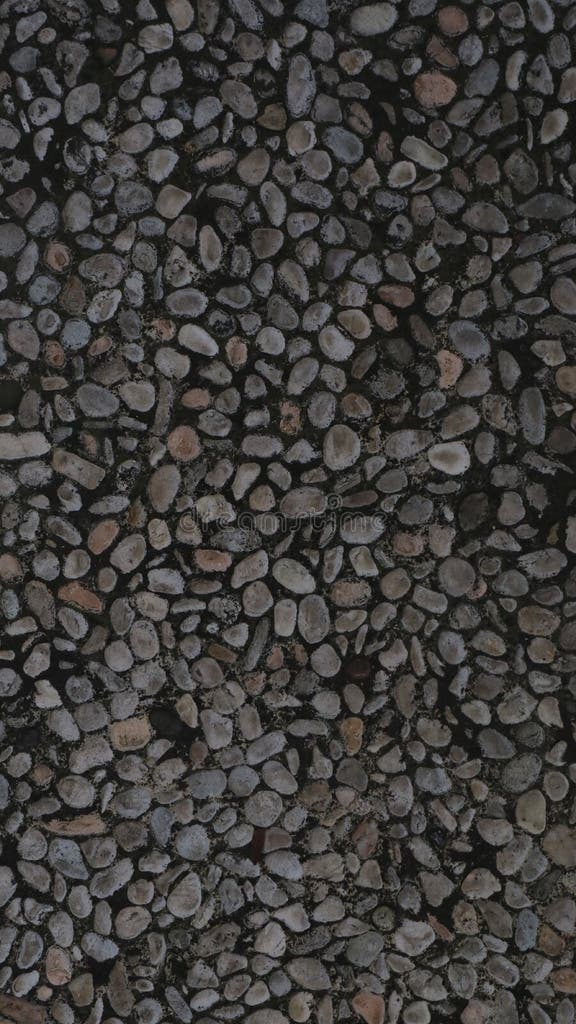 Some Small Stone Pattern in the Ground Stock Image - Image of ground ...