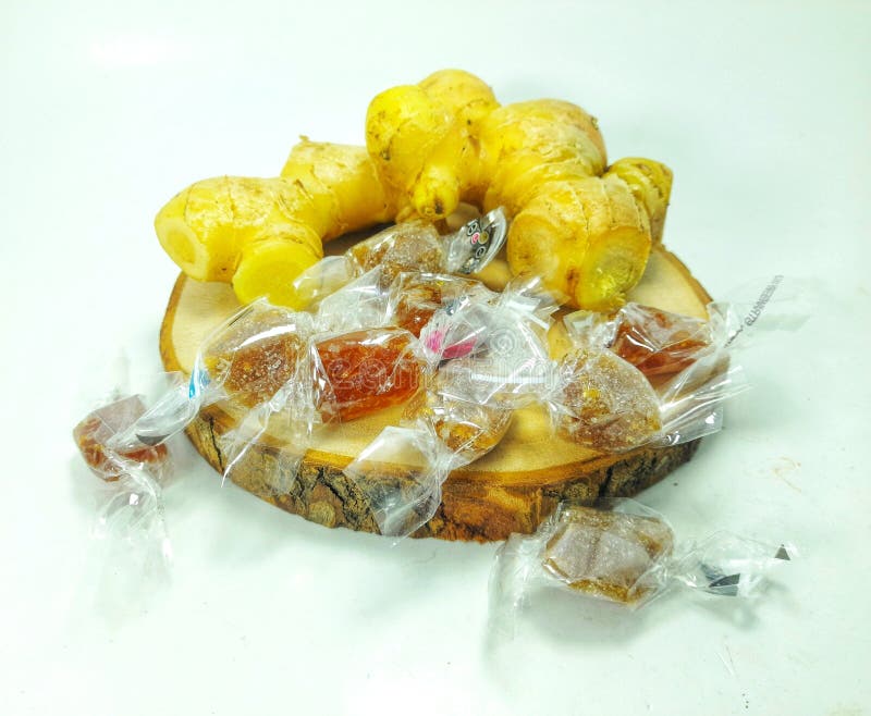 Some Sweet and Throat-warming Ginger Candy Stock Image - Image of ...