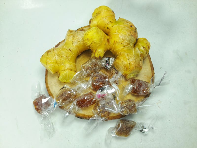 Some Sweet and Throat-warming Ginger Candy Stock Image - Image of ...