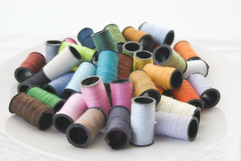 Some threads stock photo. Image of blue, multicolored - 7357886