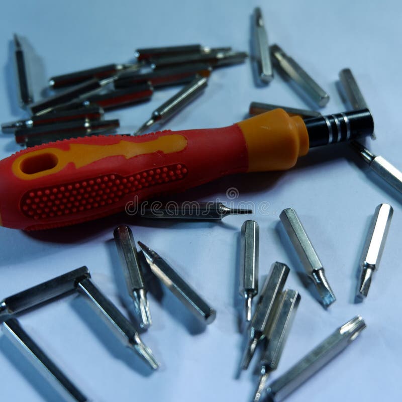 Some Tools that we Can Use To Repair Our Electronic Objects Stock Photo ...