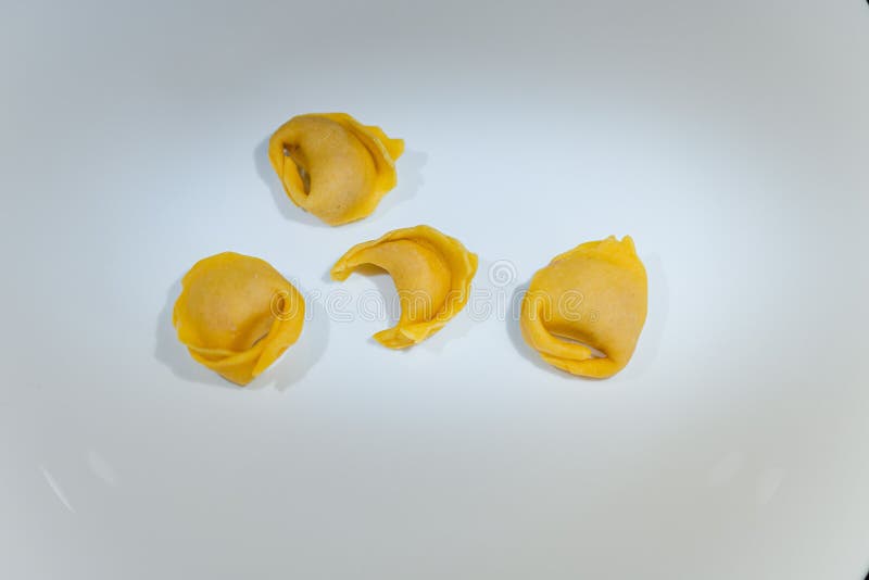 Some tortellini on a plate stock photo. Image of tradition - 181515160