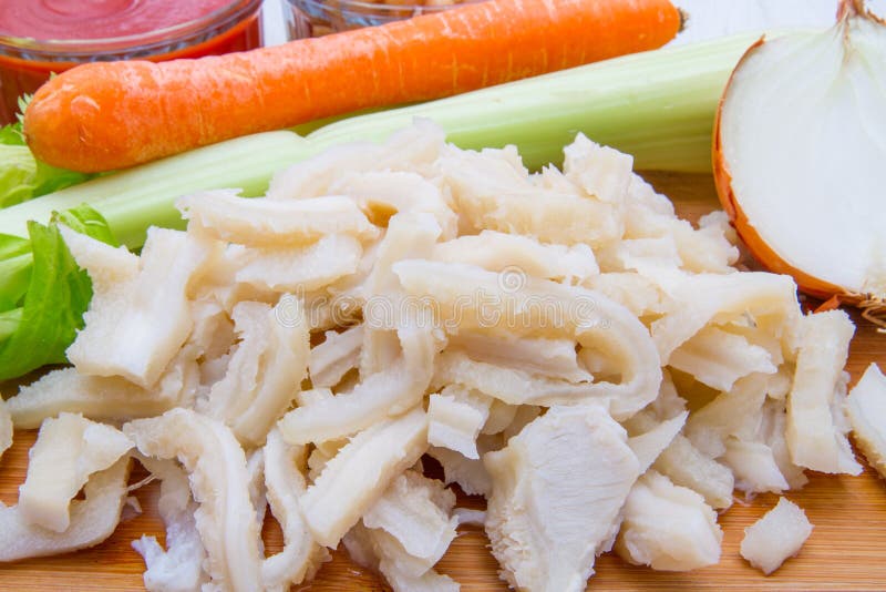 Trippa with Vegetable Ingredients Stock Photo - Image of foiolo, cattle ...