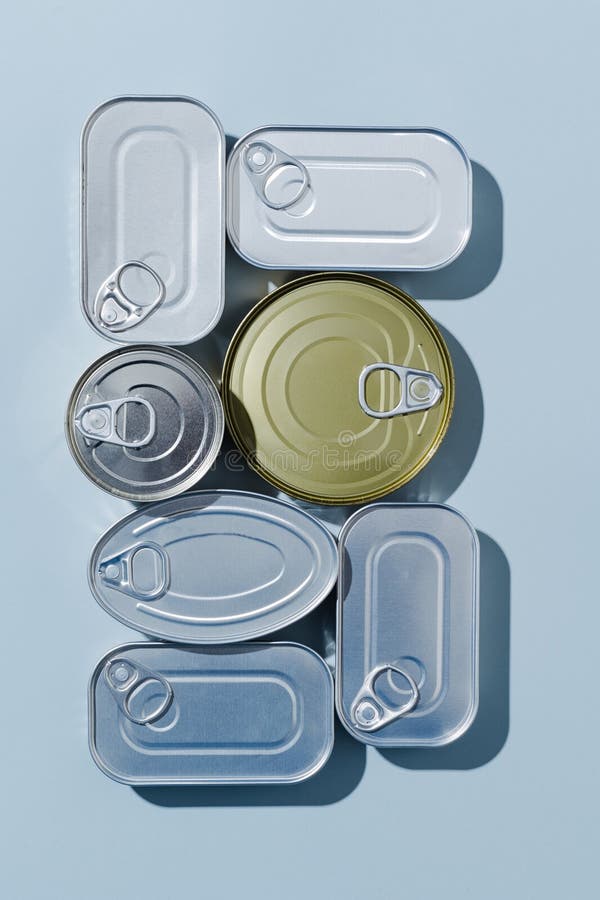Some Unopened Cans Canned Food Stock Photos - Free & Royalty-Free Stock ...