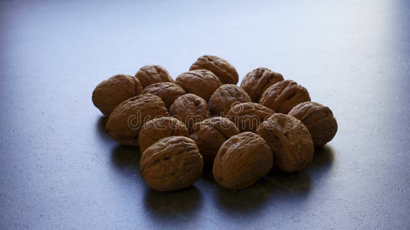 Some Walnuts Placed on the Table, Source of Omega 3 Stock Image - Image ...