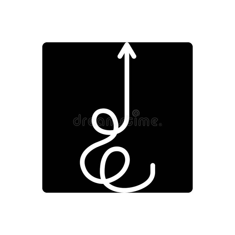 Black Solid Icon for Somehow, Anyway and Anyhow Stock Vector ...