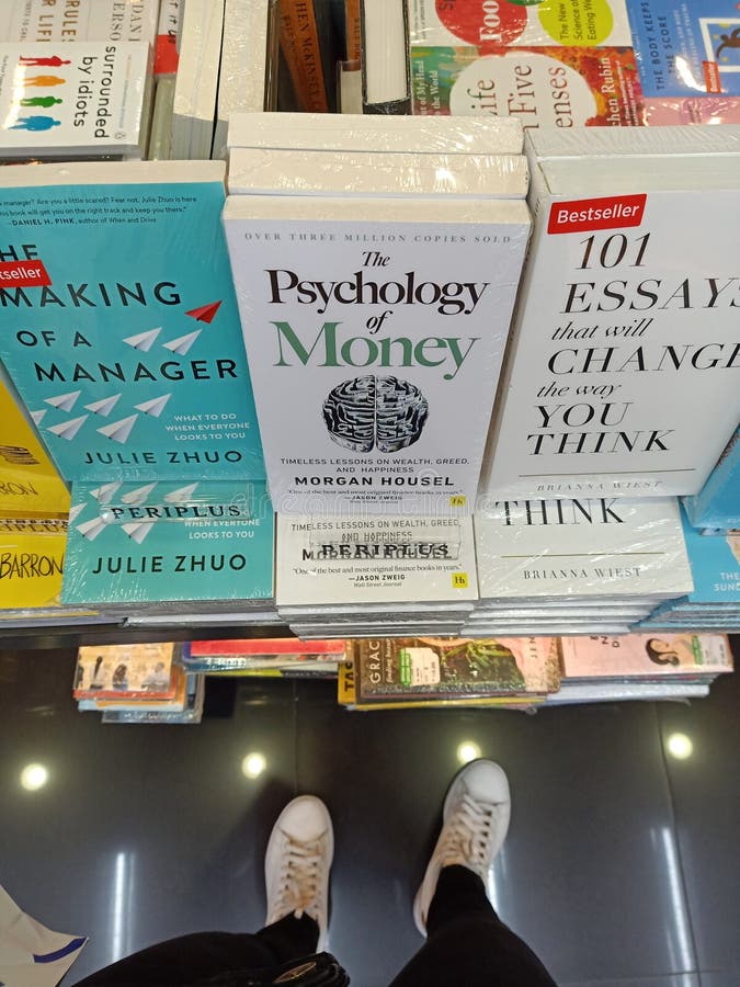 Someone Standing in Front of the Best-selling Books Section. Editorial ...