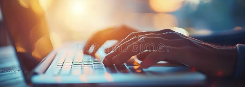 Someone is Touching Their Screen on a Laptop Stock Image - Image of ...