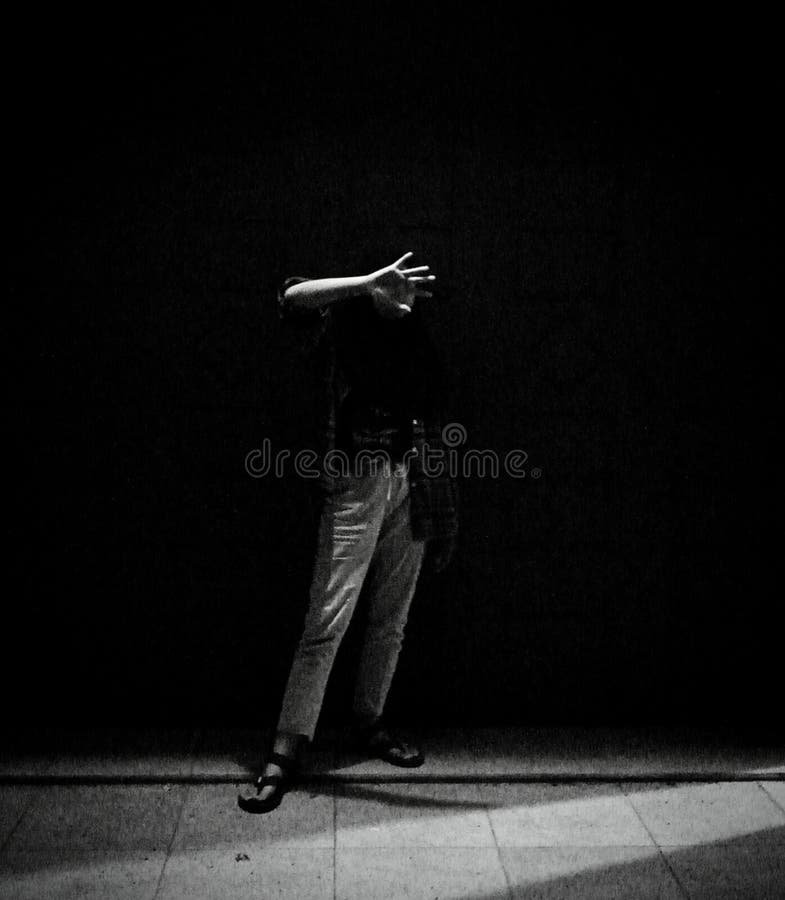 Someone Who is Afraid of the Outside World Stock Photo - Image of ...