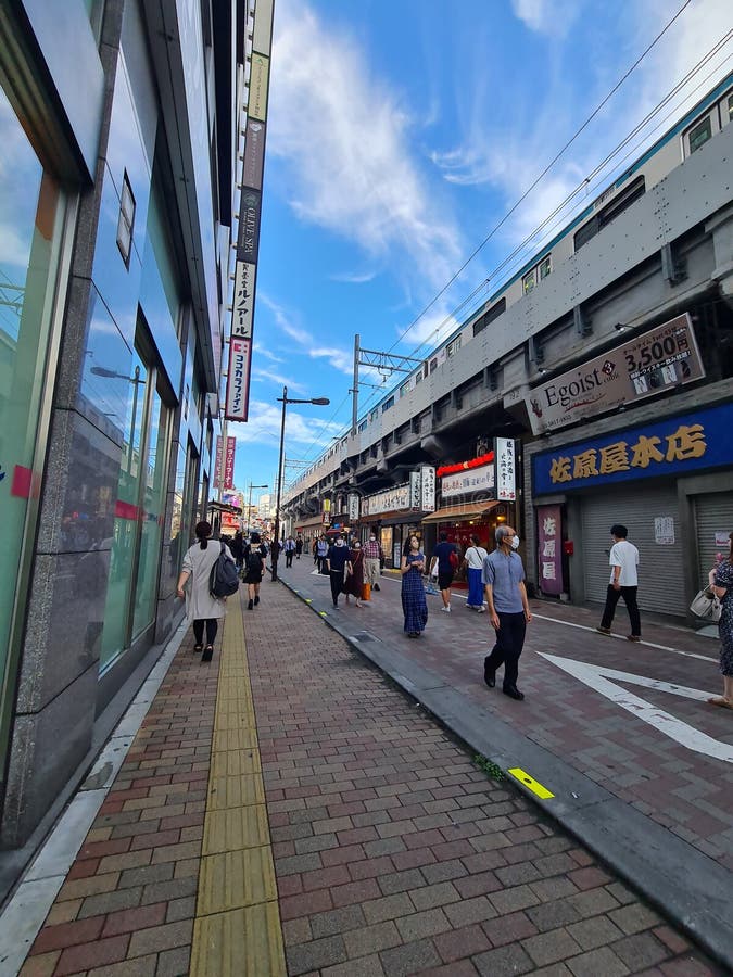 Someplace in Tokyo City, Good Place for Traveling Editorial Stock Image ...
