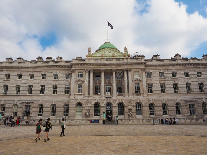 Somerset House in London editorial stock photo. Image of somerset ...