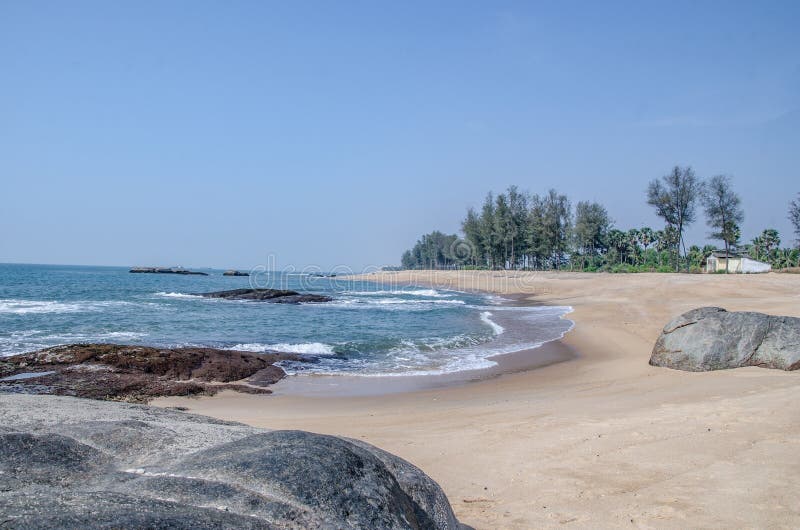 Someshwar Beach in Mangalore, India Stock Photo - Image of nature ...