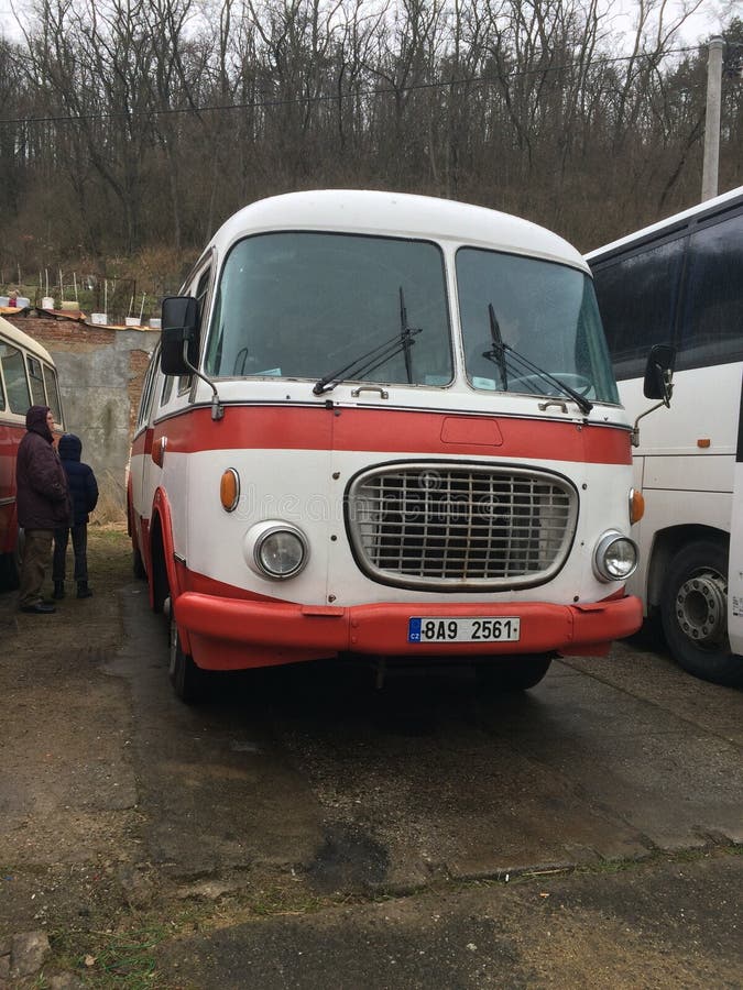 Something of Bus and One Special Car Editorial Photography - Image of ...