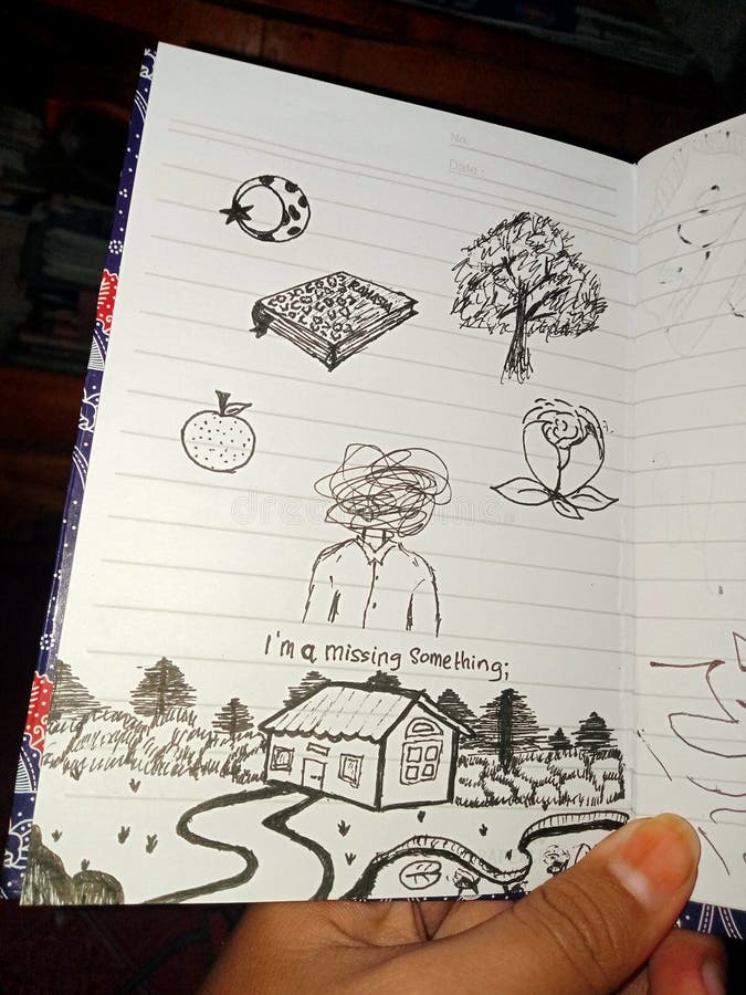 Something Has Been Missing from Me Stock Image - Image of document ...