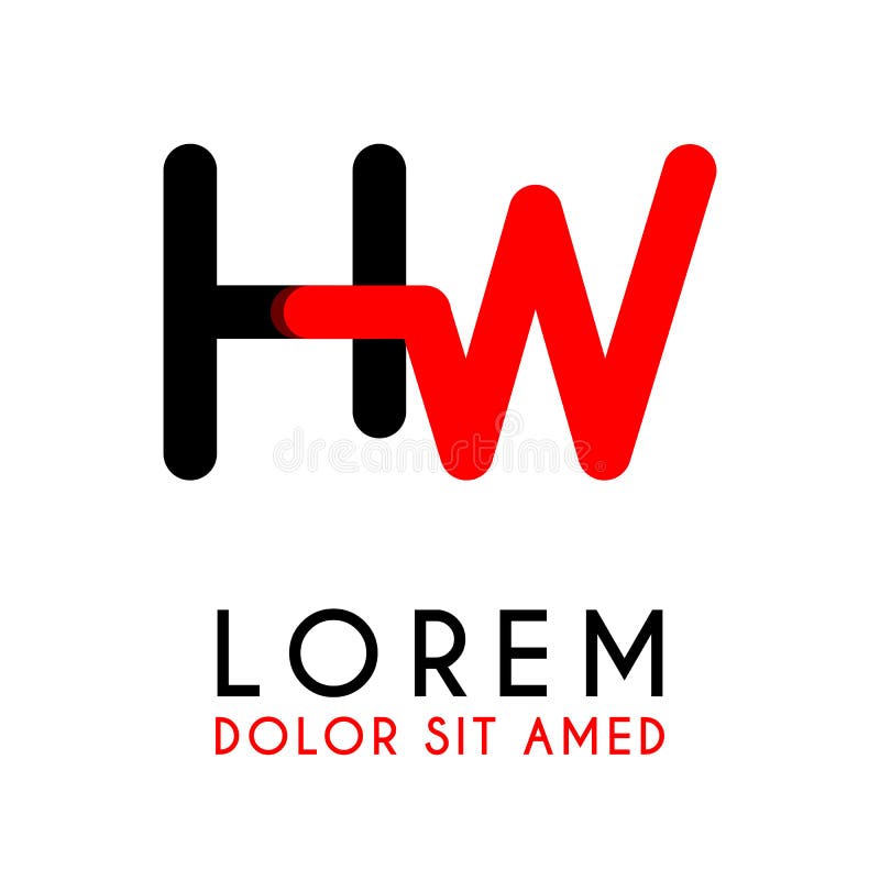 Letter Hw Stock Illustrations – 1,330 Letter Hw Stock Illustrations ...