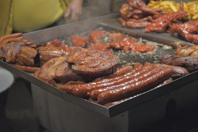 Something to eat stock image. Image of barbecue, meat - 71129487