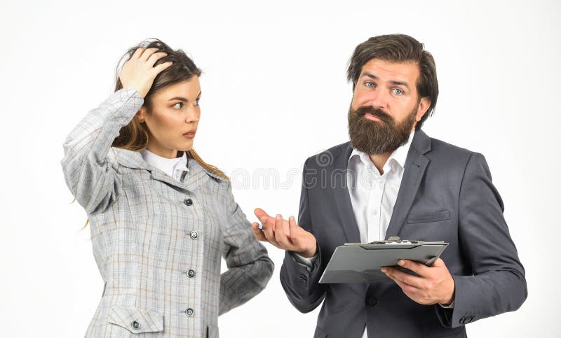 Sometimes Partnership is Difficult. Business Concept. Successful ...