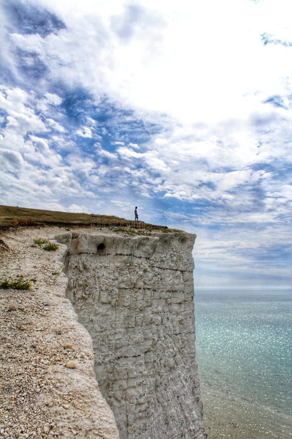 The edge of the earth stock photo. Image of mountains - 133771628