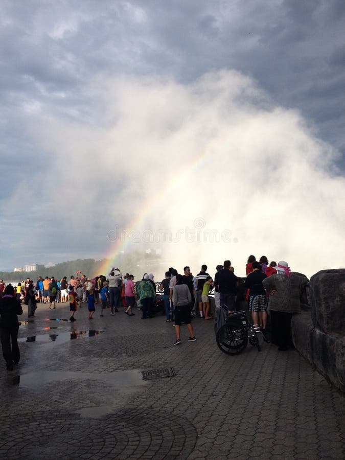 Somewhere over the rainbow editorial photography. Image of rainbow ...