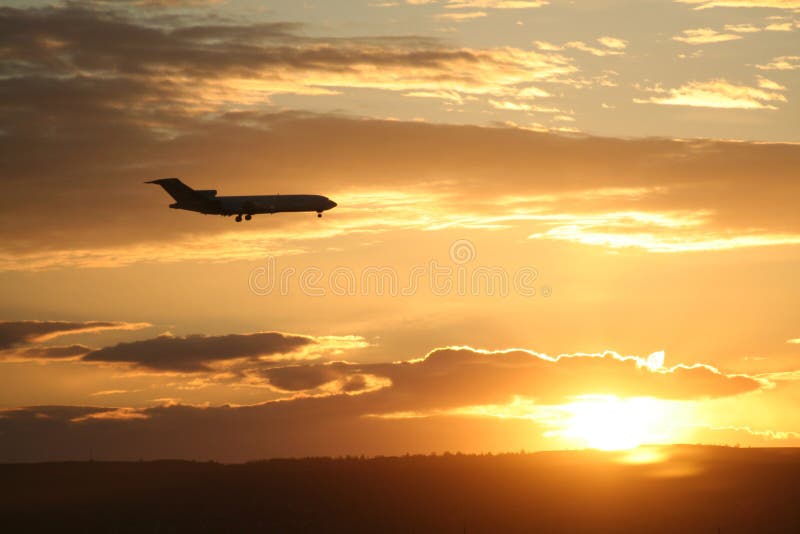 Somewhere warm stock photo. Image of flying, clouds, sunset - 2813632