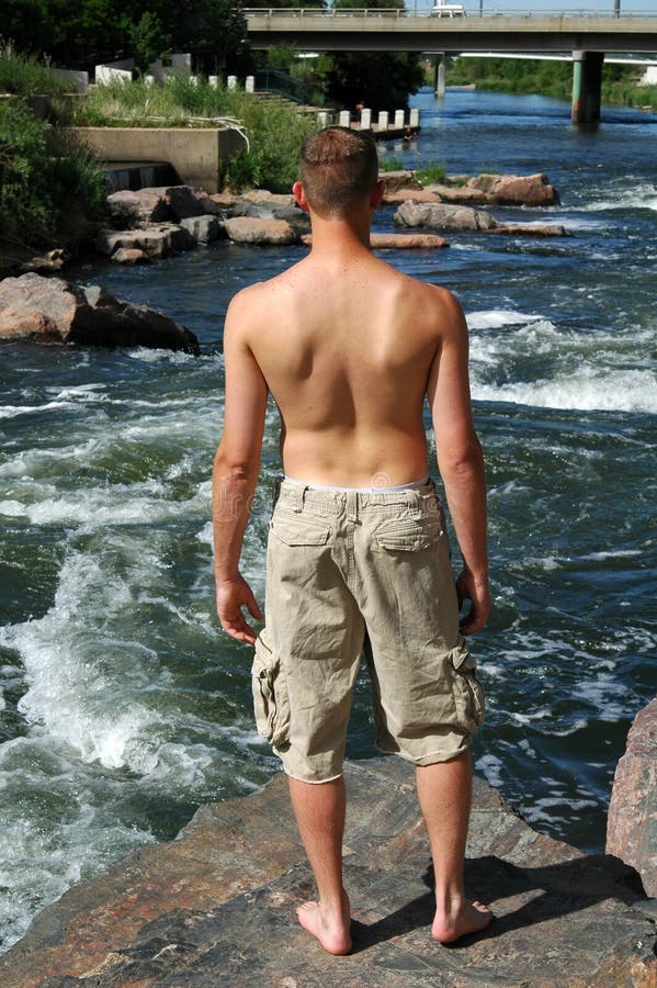 Sommarsim fotografering för bildbyråer. Bild av kondition - 851907