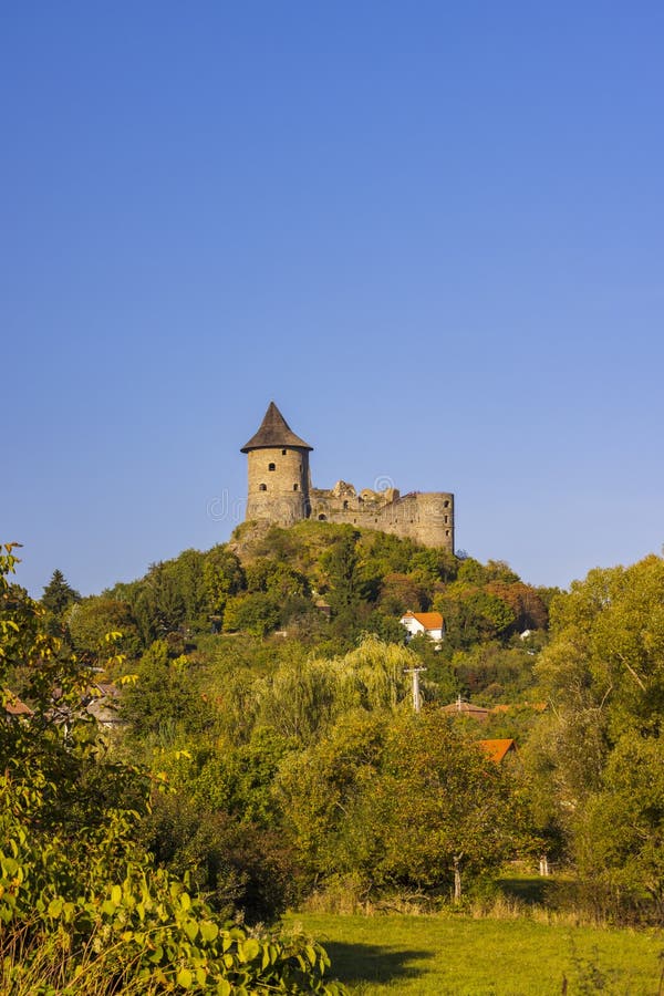 Somoska Castle on Slovakia Hungarian Border Stock Photo - Image of ...