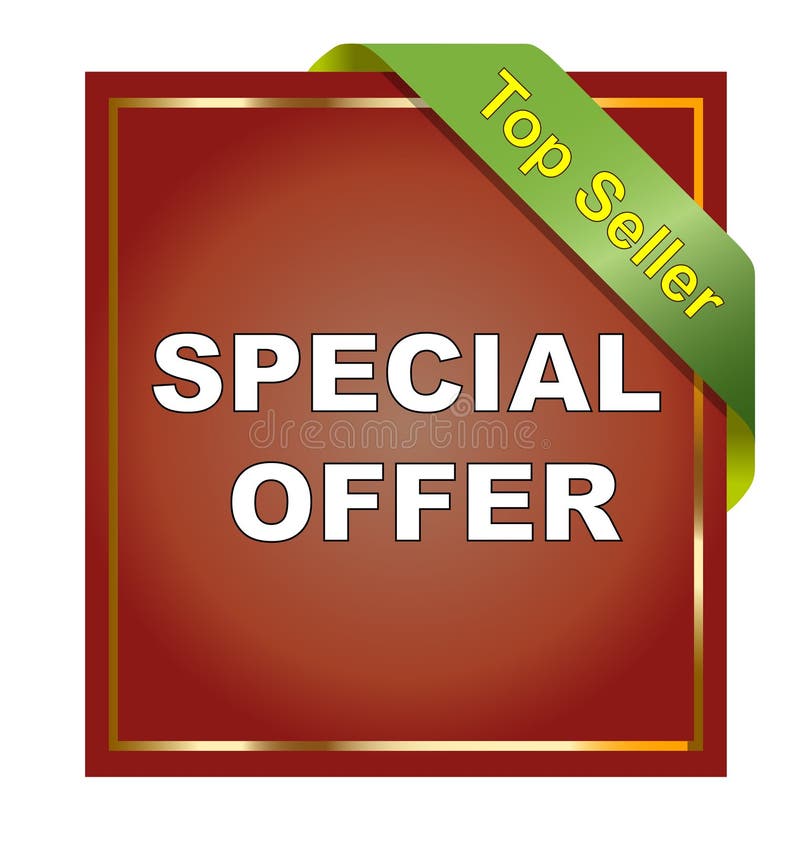 Sonderangebot stock abbildung. Illustration von taste - 13570383