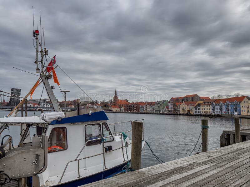 Sonderborg Harbor Waterfront in the Summertime, Als Denmark Stock Photo ...