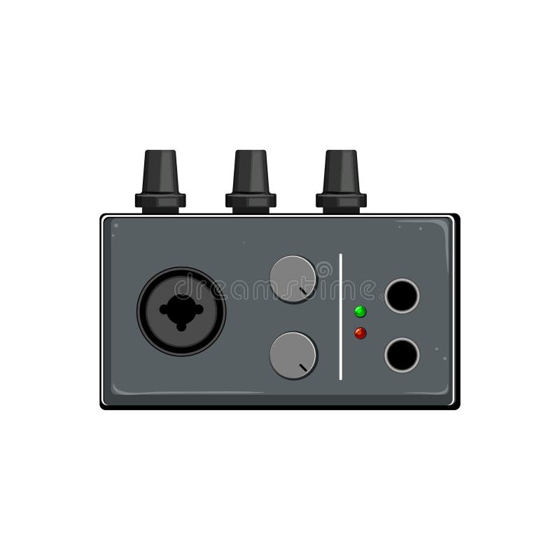 Song Audio Interface Cartoon Vector Illustration Stock Vector ...