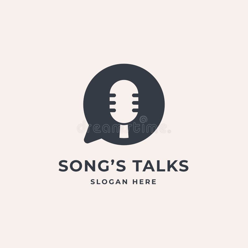 Song and Music Talk. Discussion about Musical Stock Vector ...
