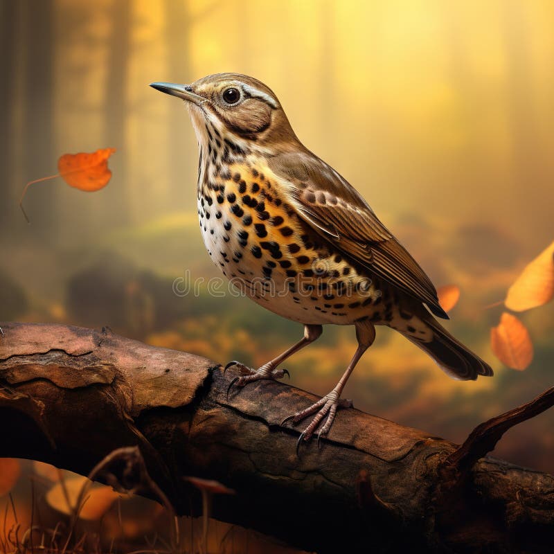 Song Thrush Stock Illustrations – 175 Song Thrush Stock Illustrations ...