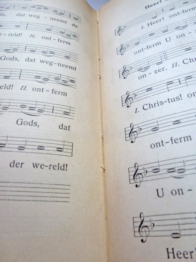 Songbook stock image. Image of religionchristus, text - 24611209
