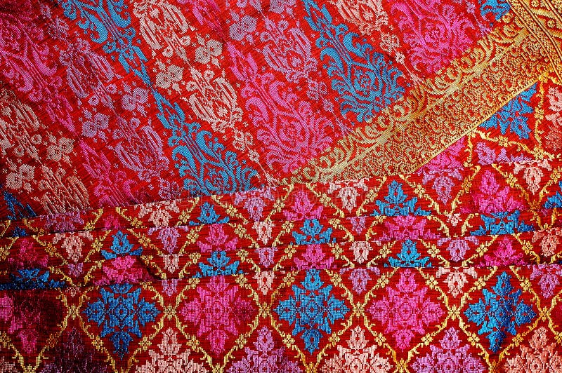 Songket Fabric stock photo. Image of songket, weaving - 25371860