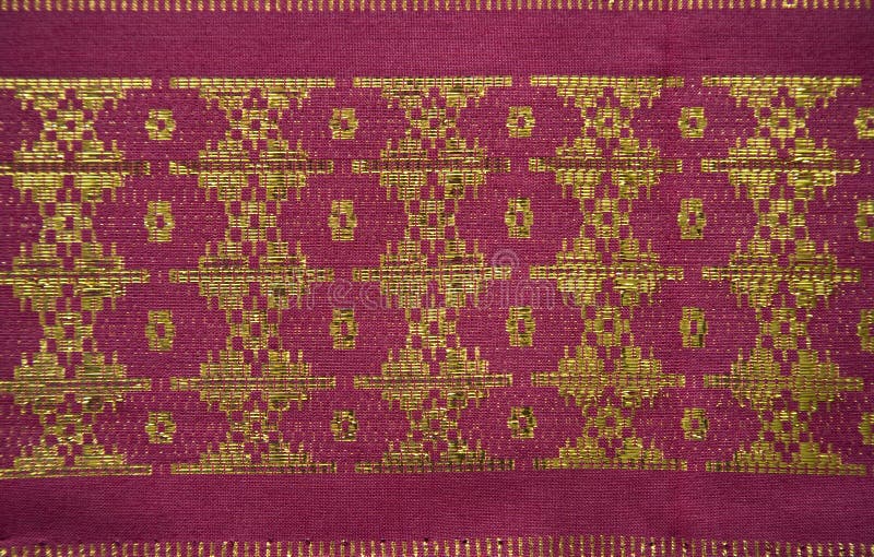 Songket Palembang stock image. Image of colours, pattern - 10399549