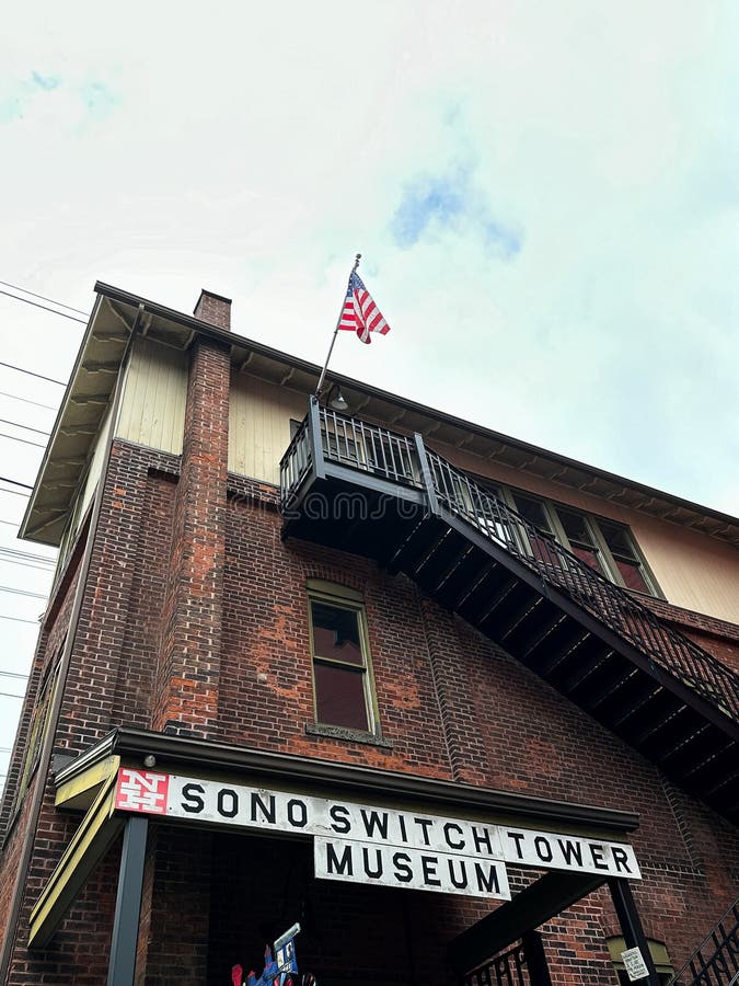 SONO Switch Tower Museum Building Editorial Stock Image - Image of ...