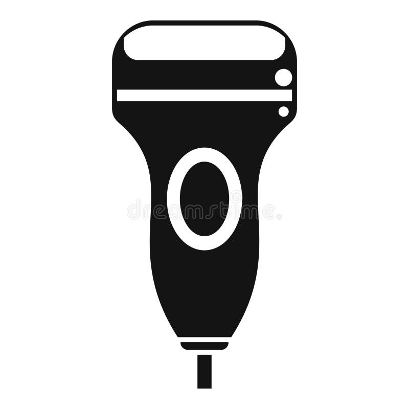 Sonograph Device Icon Simple Vector. Medical Ultra Sound Stock ...