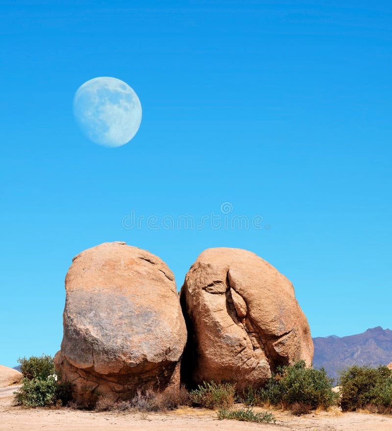 Desert Rocks Five stock photo. Image of desert, california - 337750