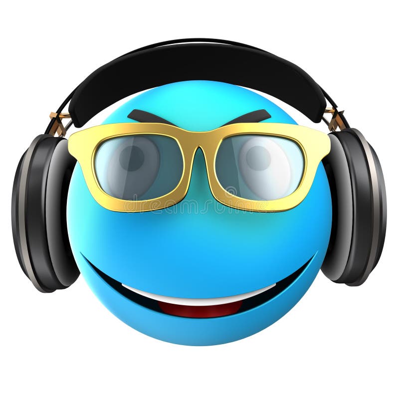 Emoticon Dj Ilustraciones Stock, Vectores, Y Clipart – (599 ...