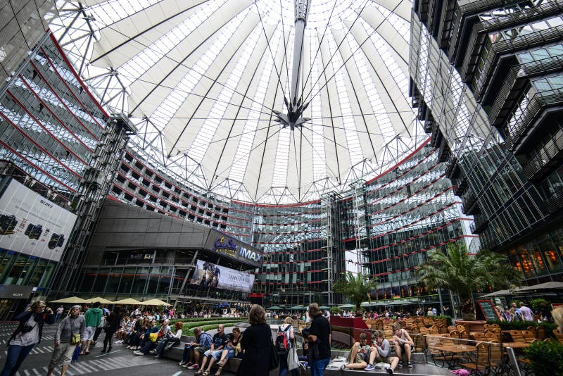 Sony Center Berlin Germany Europe Editorial Photo - Image of berlin ...