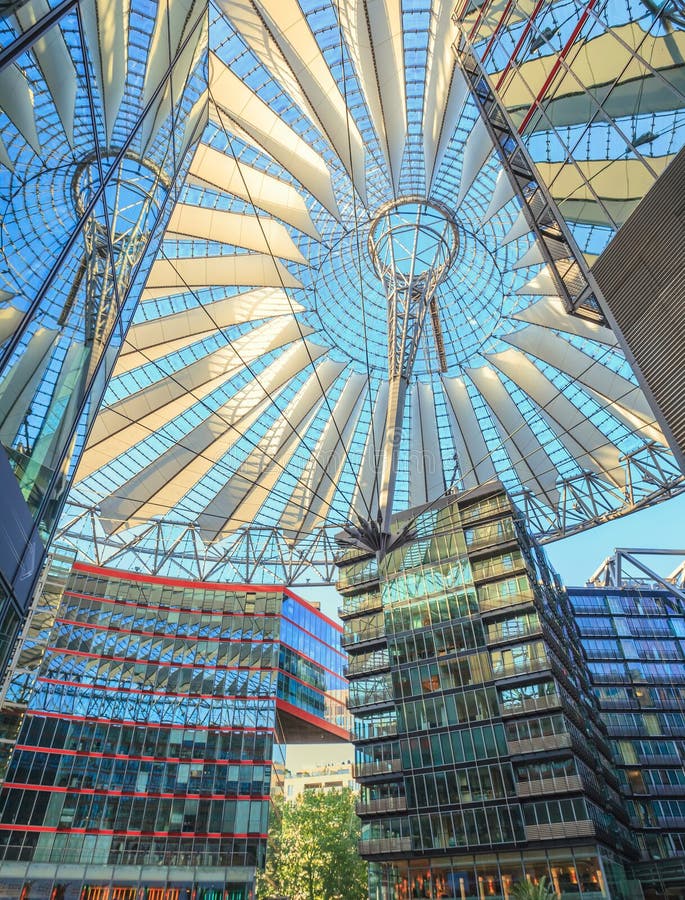 Sony Center - Berlin - Germany Editorial Stock Photo - Image of germany ...
