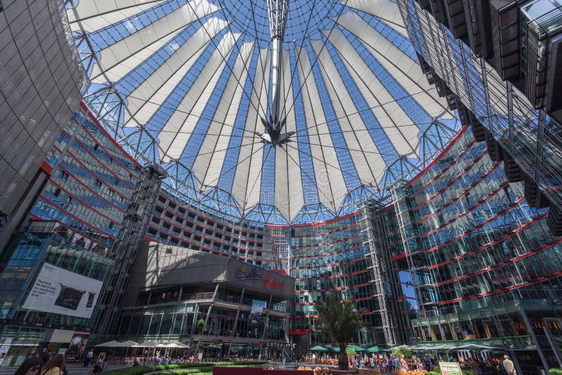 Sony Center Berlin Germany editorial stock image. Image of sony - 47929804