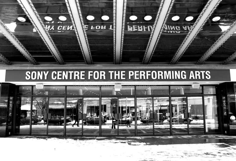 Sony Centre for the Performing Arts Editorial Photo - Image of windows ...