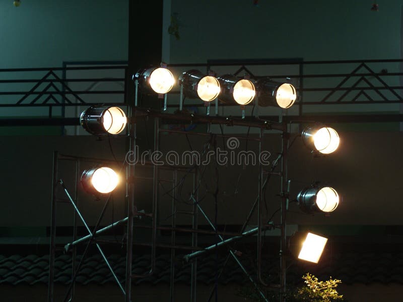 Spotlight on party stock photo. Image of line, neon, background - 3363900