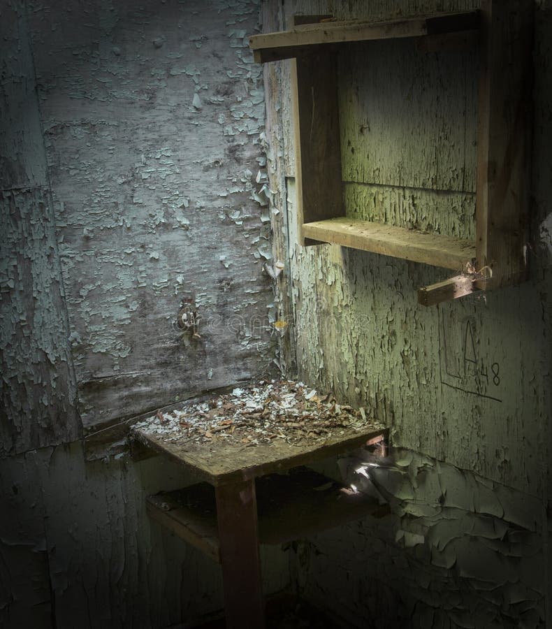 The abandoned checkpoint stock image. Image of wood - 126391297