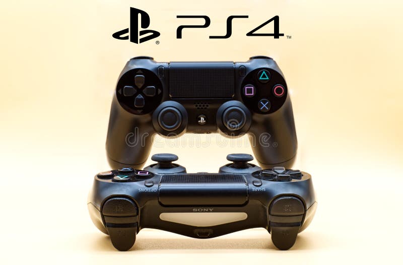 Sony Dual Shock Controller for PS4 with Logo. Wireless Controller ...